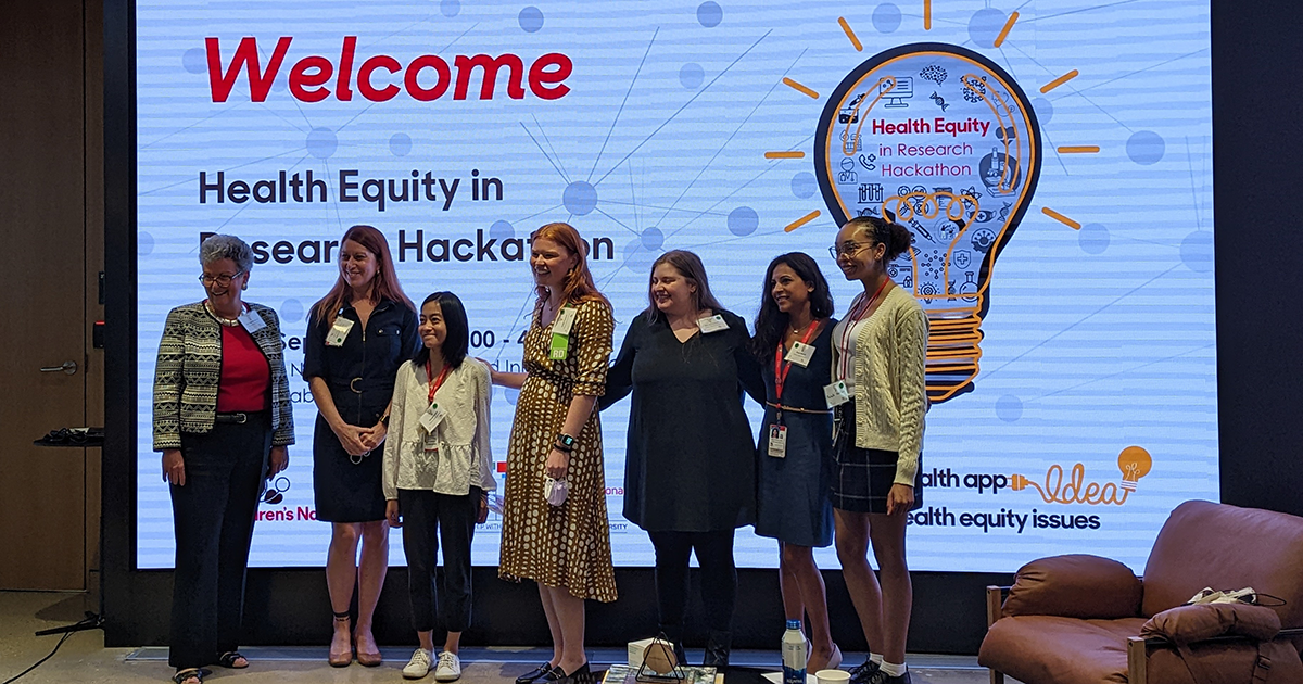 Food pharmacy app wins Hackathon - Children's National