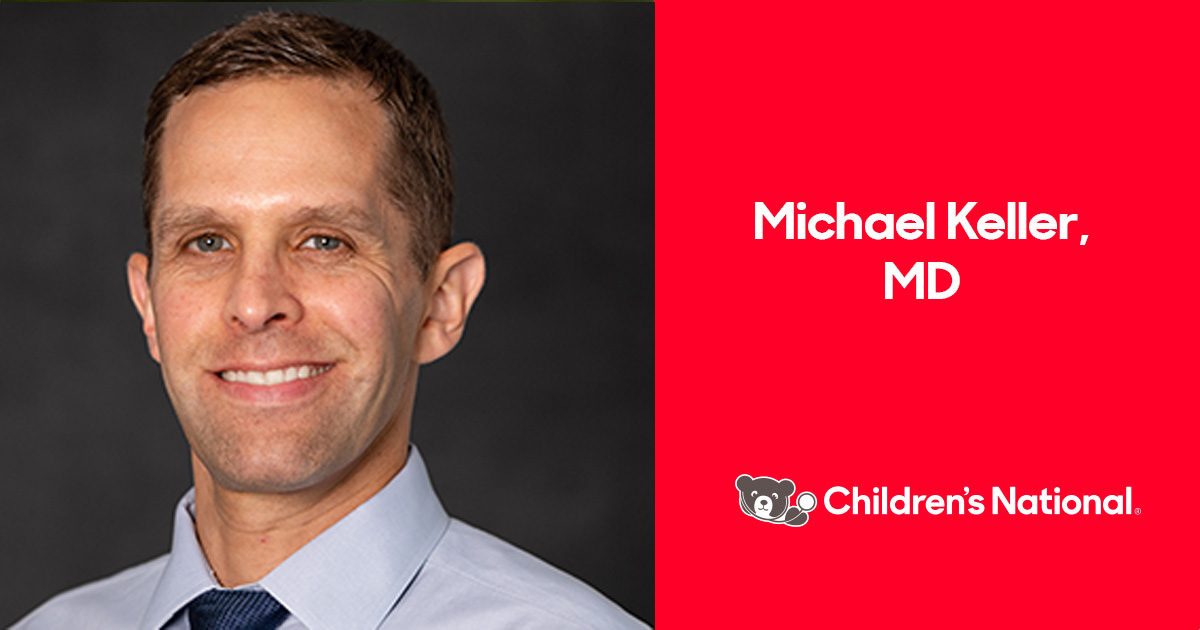 Michael D. Keller, MD, named as Inaugural Professor of Precision Medicine - Children's National