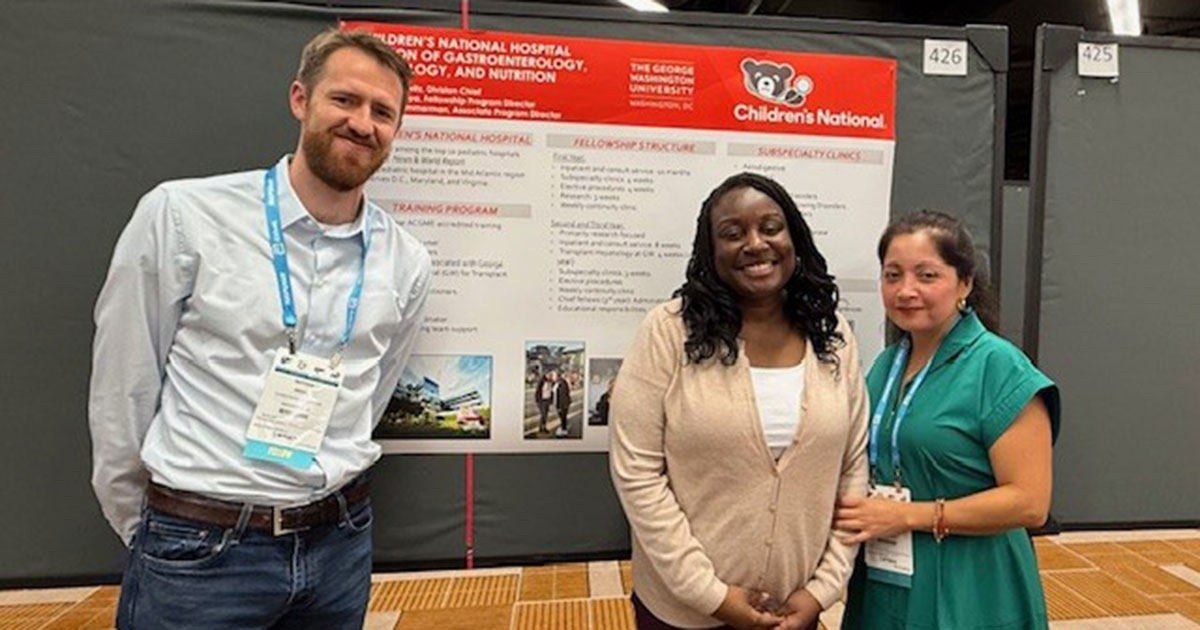 Children’s National at the 2025 NASPGHAN Conference - Children's National